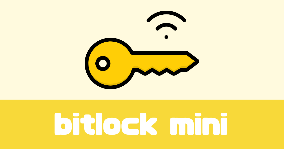 「bitlock mini（ビットロックミニ）」口コミ・レビューは？【話題】 | サブスクノチカラ